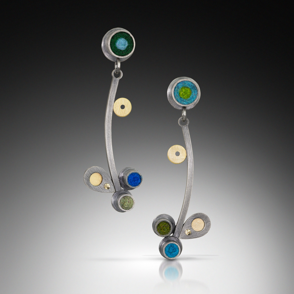 Splash Earrings | Michele A Friedman