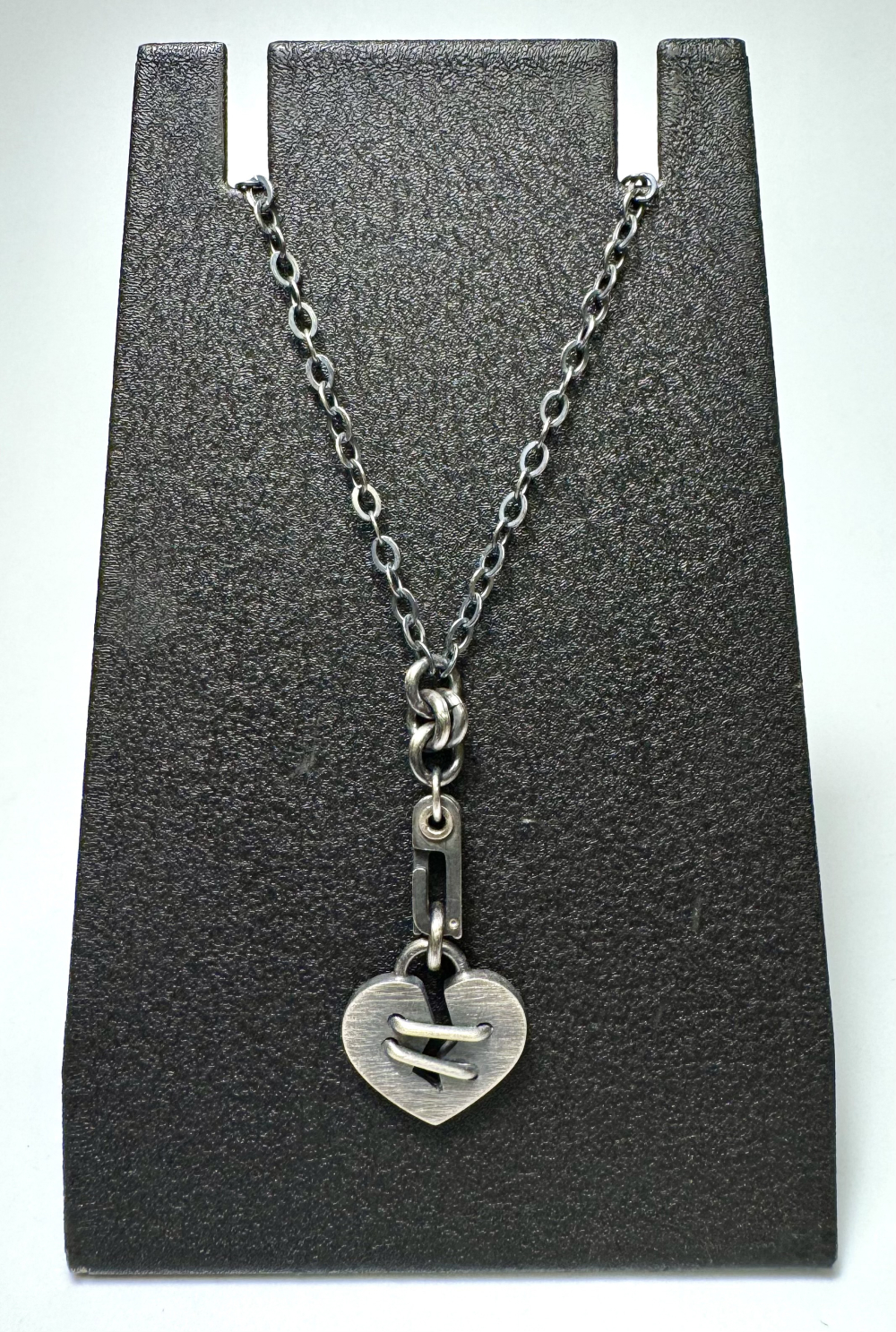 Mended Heart Charms on Sister Clasp Necklace | Michele A Friedman